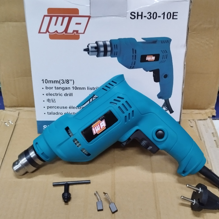 Jual Mesin Bor 10MM 13mm Bor Beton Kayu Besi Tembok Bor Listrik Impact ...
