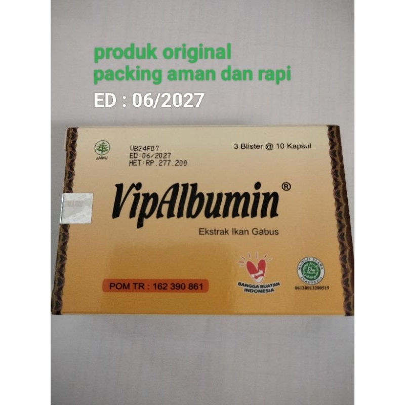 Jual VipAlbumin kapsul | Shopee Indonesia