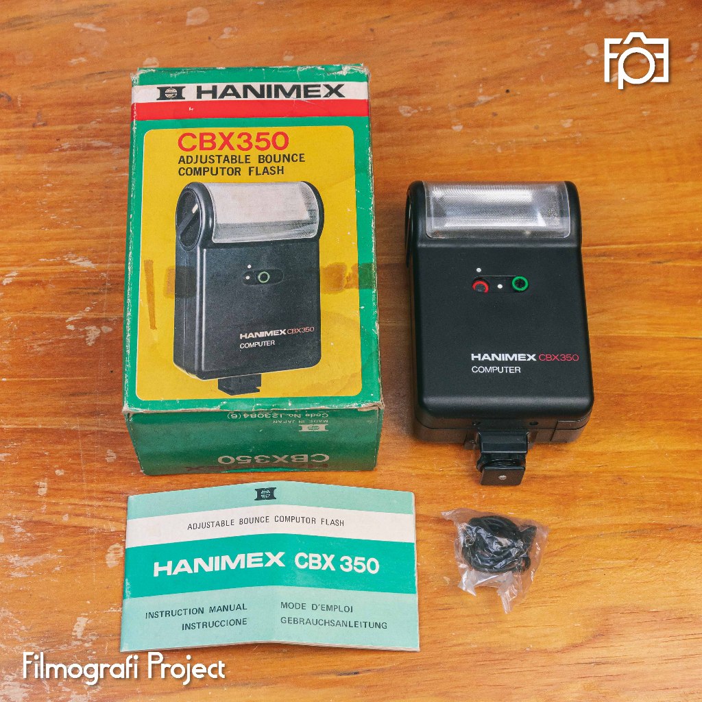 Jual Flash Hanimex CBX350 (New Old Stock) - Flash Eksternal Untuk ...