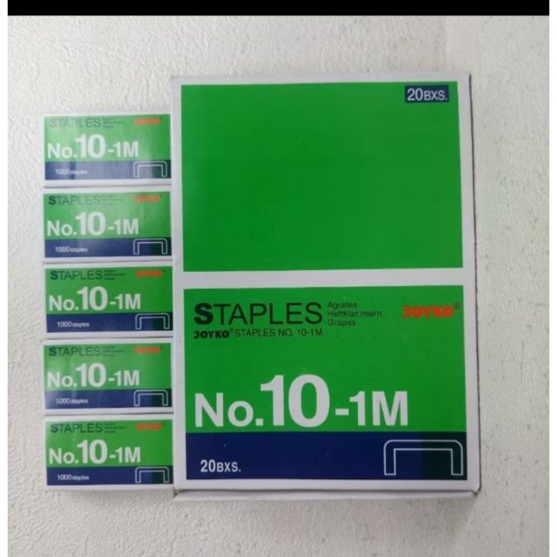 Jual isi STAPLES Joyko no.10 (harga satuan) 1pak kecil | Shopee Indonesia