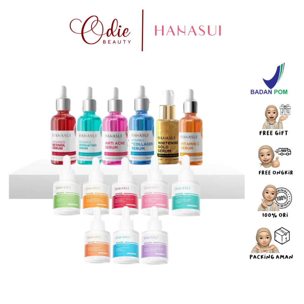 Jual HANASUI Serum Power Hanasui Bright Expert Serum Wajah Vit C ...
