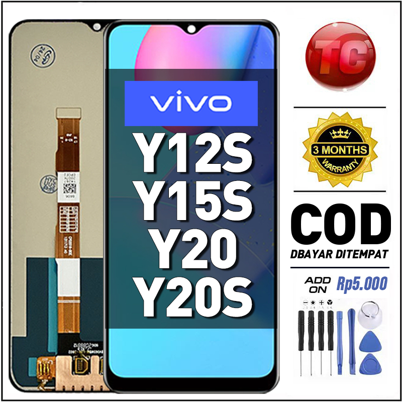 Jual LCD VIVO Y20 LCD VIVO Y12S Y15S Y20S Original fullset ori asli hp vivo Glass Touchscreen ...