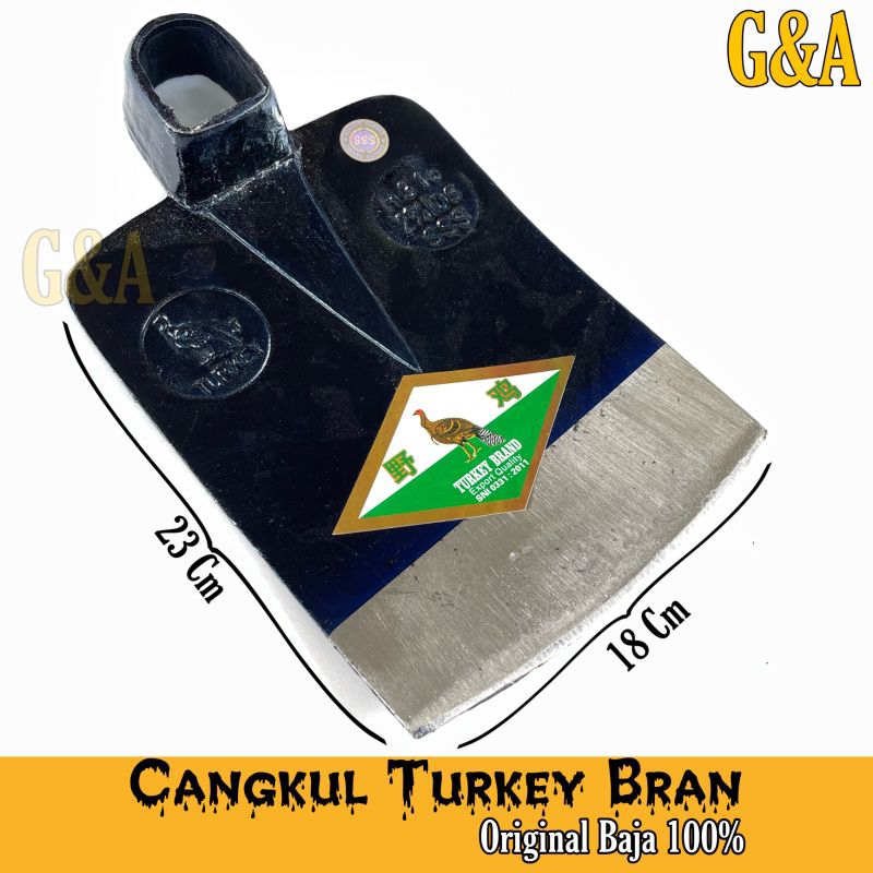 Jual Cangkul Carmen Cap Ayam Turkey Cangkul Sawah Perkebunan | Shopee ...