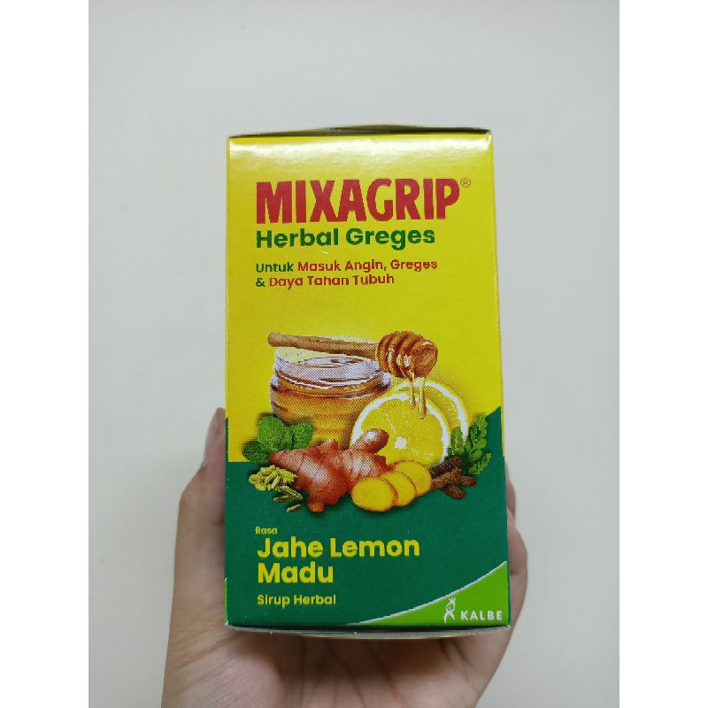 Jual Mixagrip Herbal GREGES BOX isi 6 Saset @ 15 ML untuk Masuk Angin ...