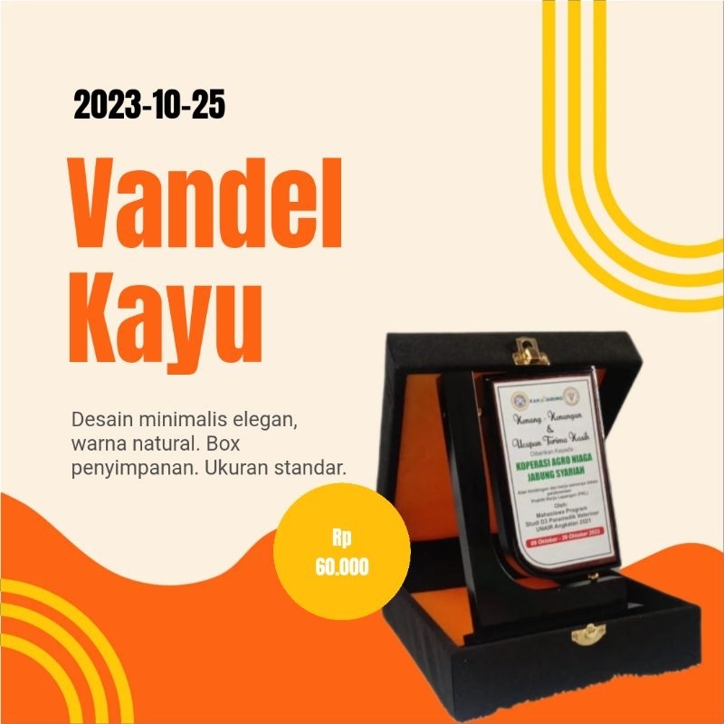 Jual vandel kayu + box | Shopee Indonesia