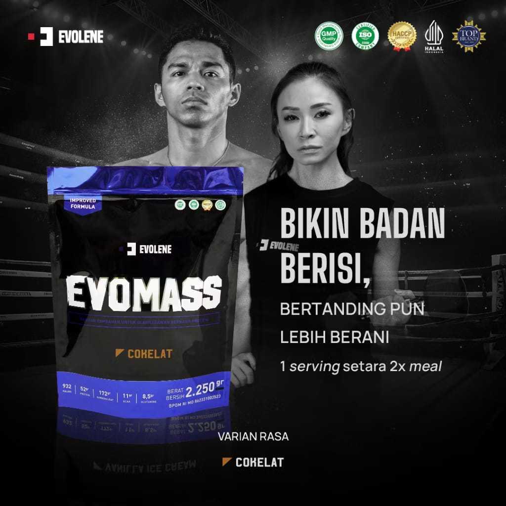 Jual EVOLENE EVOMASS 5lbs - Suplemen Fitness - Susu Penambah Berat Badan EVO MASS 5 LBS | Shopee ...