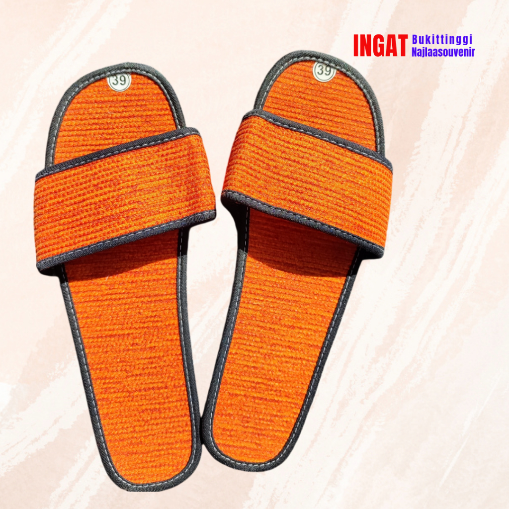 Jual SANDAL RUMAH BELUDRU/SANDAL KHAS MINANG/SANDAL BUKITTINGGI/SANDAL ...