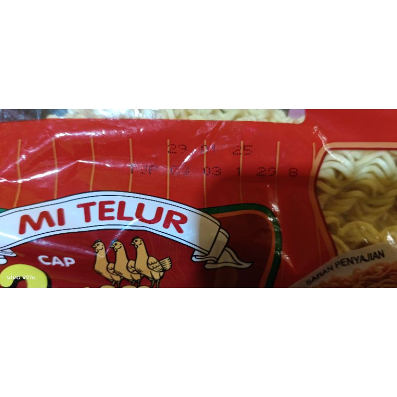 Jual Mie telor cap 3 ayam (Mie Bulat & Pipih) | Shopee Indonesia