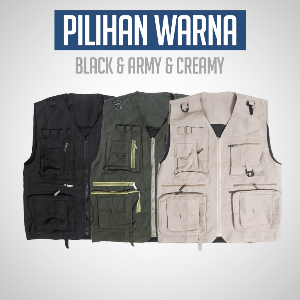 Jual Ohio * Rompi Tactical Pria V2 I Rompi Custom I Custom Rompi ...