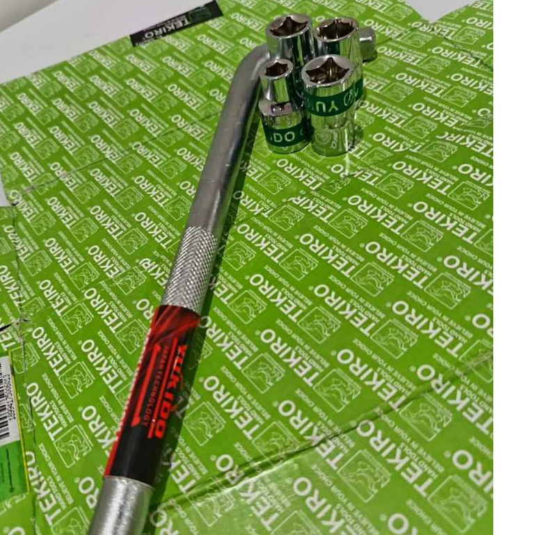 Jual TEKIRO Kunci CVT Tekiro Mata Sok 19mm -22mm + Gagang Sok L Tekiro DR.1/2 Sok Set Tekiro ...