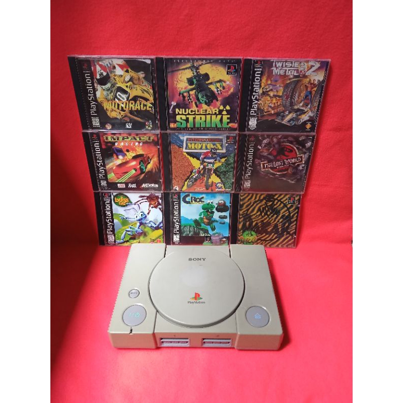 Jual Mesin PSone PS1 Fat Seri 9xxx + 9 Kaset Kopab | Shopee Indonesia