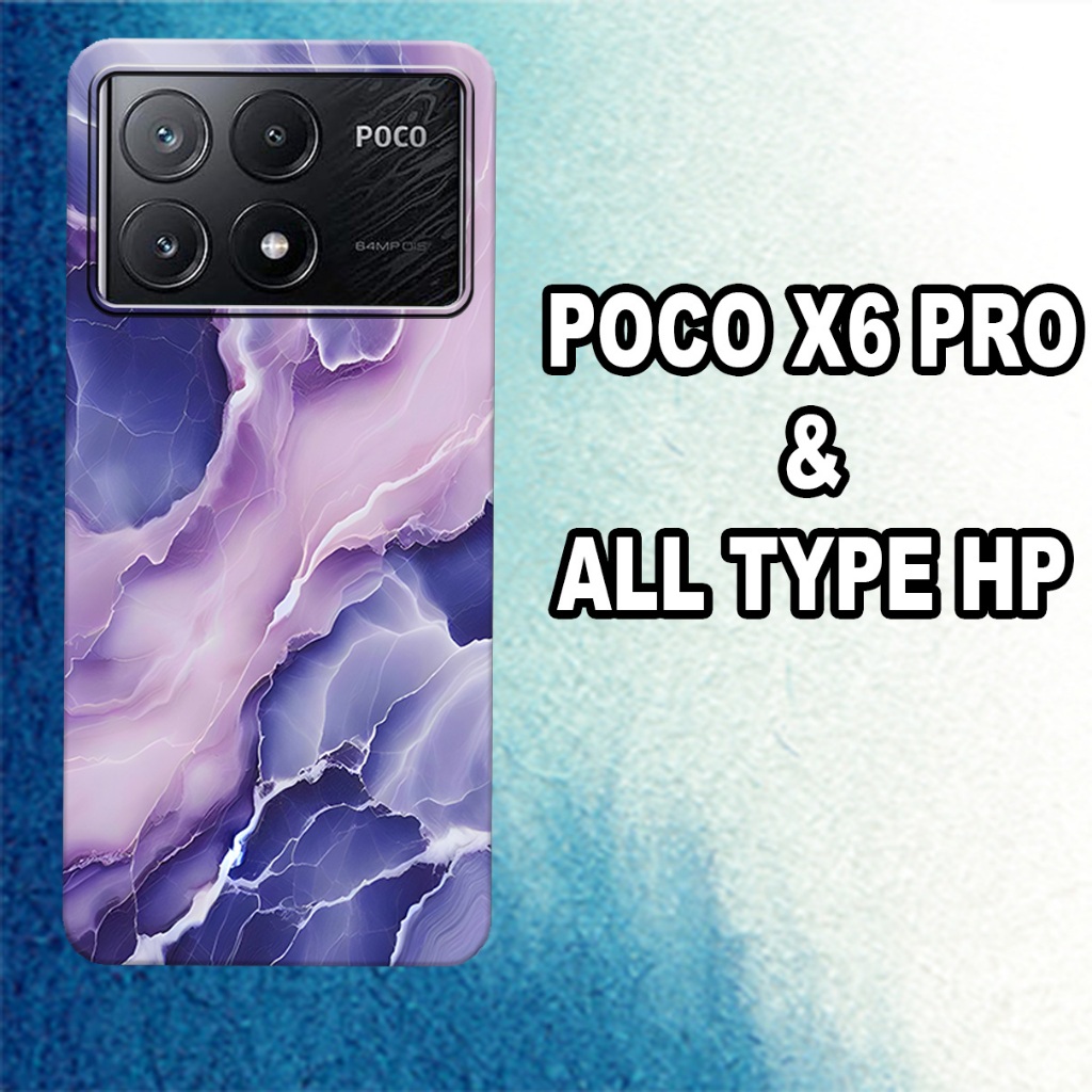 Jual (KS23) Softcase karet untuk POCO X6 PRO 2024 Motif gambar karakter ...