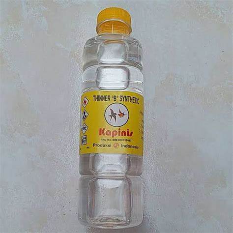 Jual THINNER KAPINIS / THINNER BOTOL / THINNER B / CAMPURAN CAT MINYAK ...