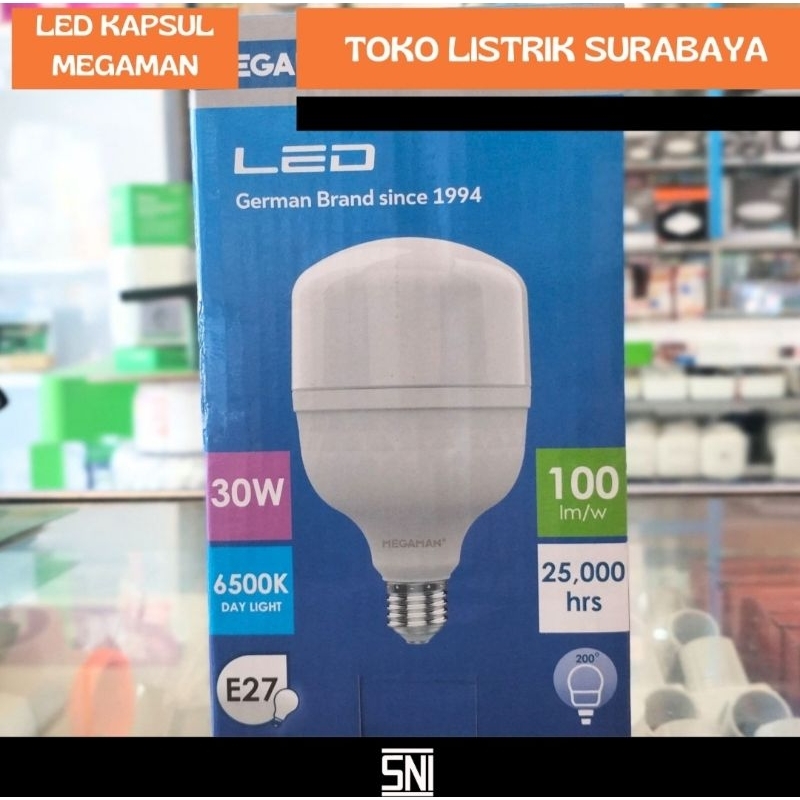 Jual LAMPU LED BULB BOHLAM MEGAMAN (6.500K) | Shopee Indonesia