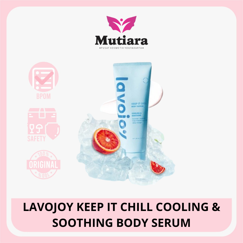 Jual LAVOJOY KEEP IT CHILL COOLING & SOOTHING BODY SERUM 180ML | Shopee ...