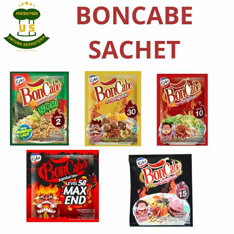 Jual Boncabe Bubuk Sachet Cabe Level Boncabe Level 10 Sachet Boncabe ...