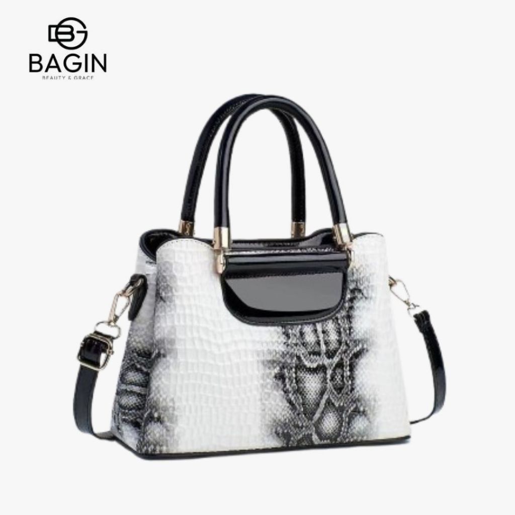 Jual 【BAGIN】Ivanka Bag - Luxury Trendy Faux Leather Women Handbag [GY ...