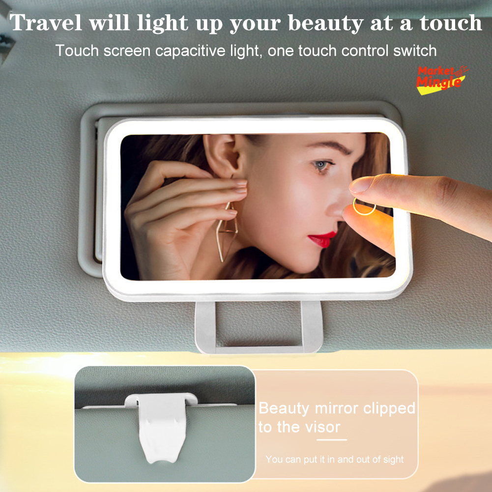 Jual Cermin Makeup 360 Derajat Dengan Lampu Led Layar Sentuh Dapat ...