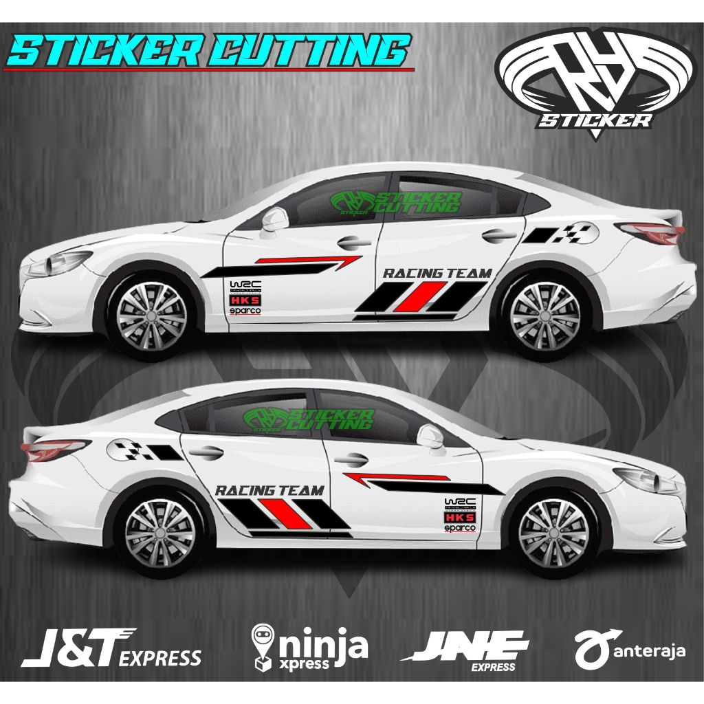 Jual stiker mobil all sedan cutting stiker striping mobil sedan vios ...