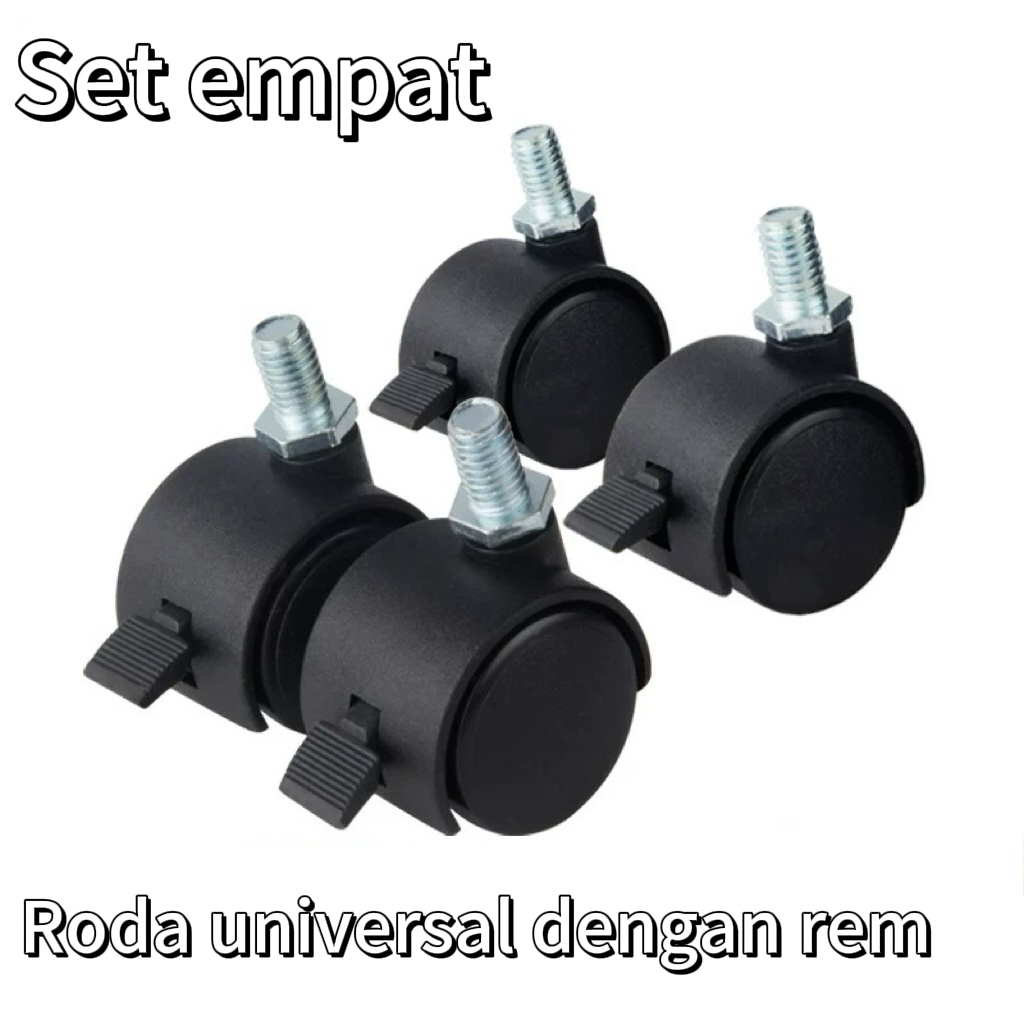 Jual Roda 1,5 INCH Besi Rak Roda Rak Gantungan Baju dengan Roda Stand ...