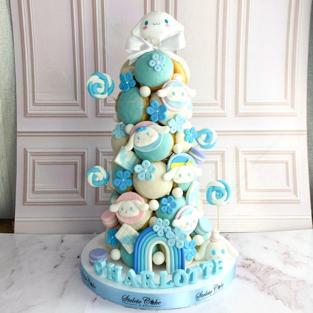 Jual Donat Ulang Tahun/Donat Tower Tema Cinnamoroll/Donat Tower Jakarta ...