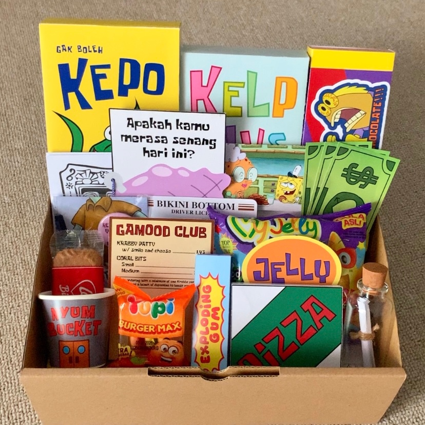 Jual Gift Box Spongebob | Shopee Indonesia