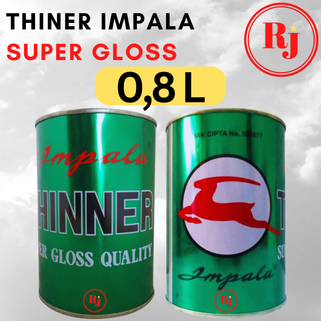 Jual THINNER IMPALA / PENGENCER CAT SINTETIS MINYAK KAYU BESI / THINNER HG HIGH GLOSS / THINNER ...
