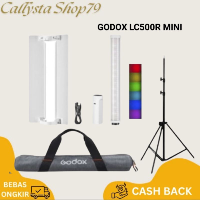 Jual LAMPU LED STICK GODOX LC500Bi Mini,LC-500R Mini LC500 (RGB ...