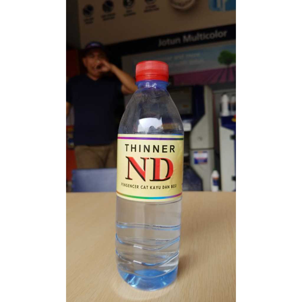 Jual PENGENCER CAT/CAIRAN CUCI KUAS/THINNER ND (PER BOTOL) | Shopee Indonesia