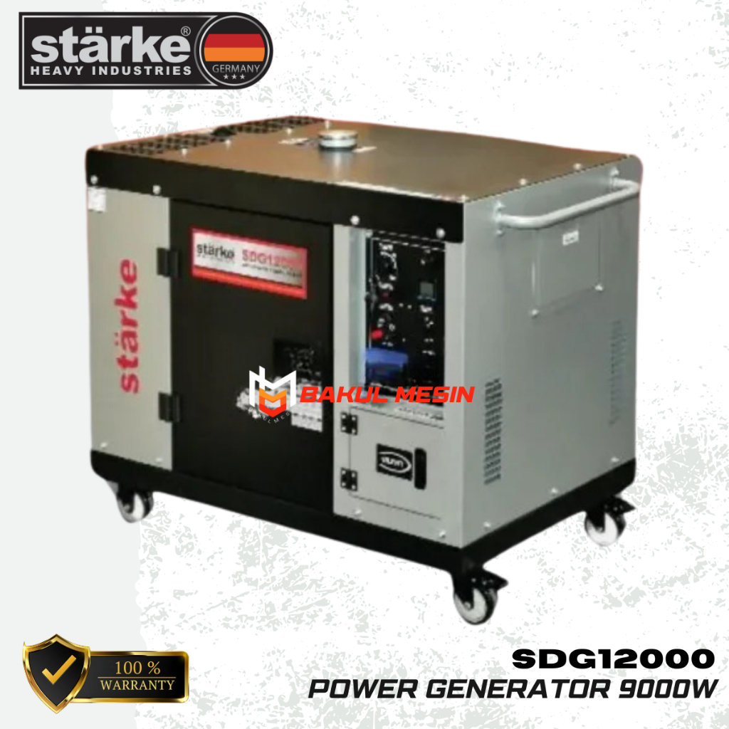 Jual STARKE SDG12000 Genset Silent Power Generator 9000W SDG 12000 ...