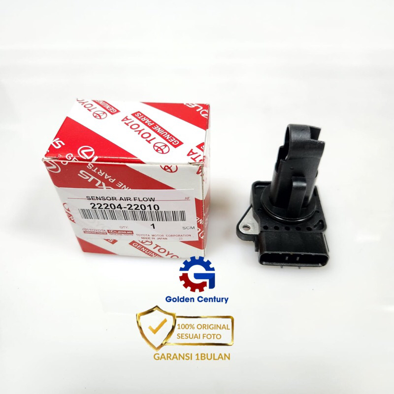 Jual SENSOR AIR FLOW SENSOR INNOVA VIOS ALTIS YARIS HILUX ASLI GARANSI ...