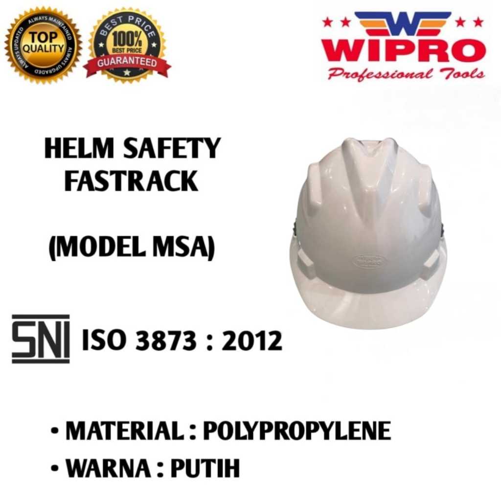 Jual Helm Safety Proyek SNI Fastrack Warna Putih HELM SAFETY PROYEK ...