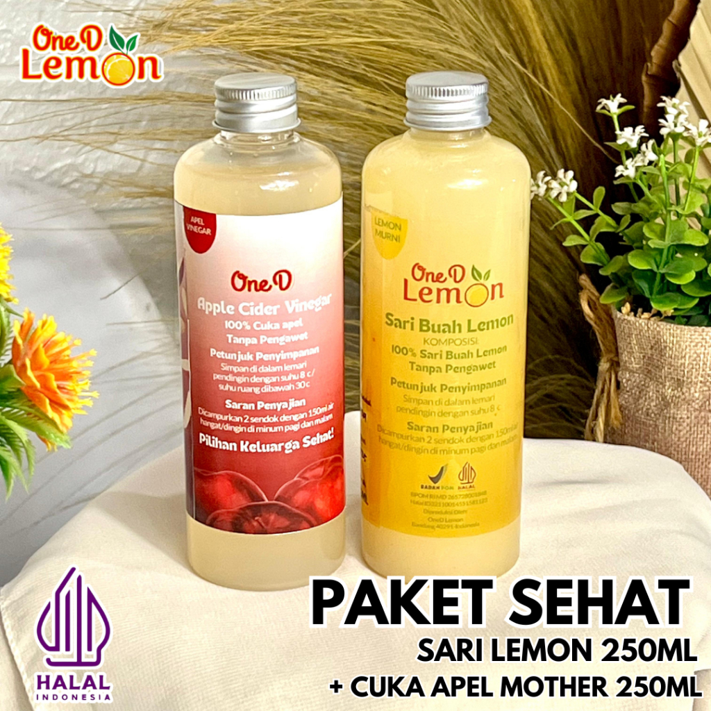 Jual Paket Diet Cuka Apel Apple Cider Vinegar With Mother Inang Apel ...