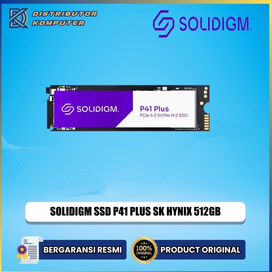 Jual SOLIDIGM P41 PLUS 512GB / P41+ BY SK HYNIX 512GB NVME Gen4x4 SSD ...