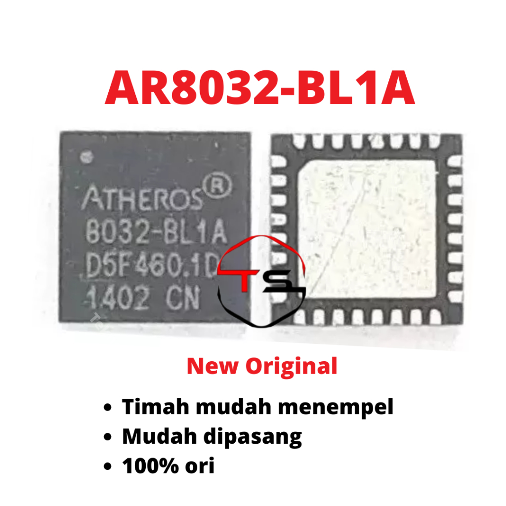 Jual IC Atheros AR8032-B AR8032-BL1A AR8032 BL1A 8032-BL1A New Original ...