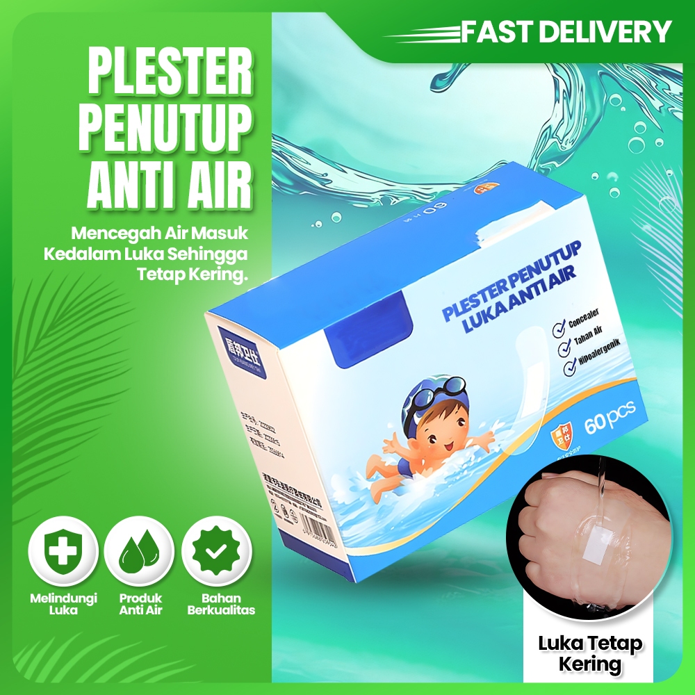 Jual Plester Bening Penutup Bekas Luka Perban Kain Tembus Pandang ...