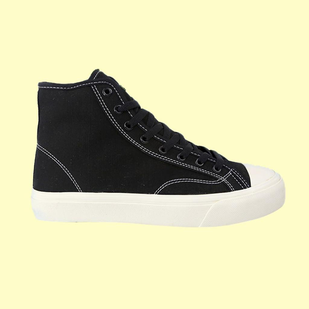 Jual NO LABEL SHOES || CLSX HIGH BW || SEPATU VULCANIZED SEKOLAH POLOS ...