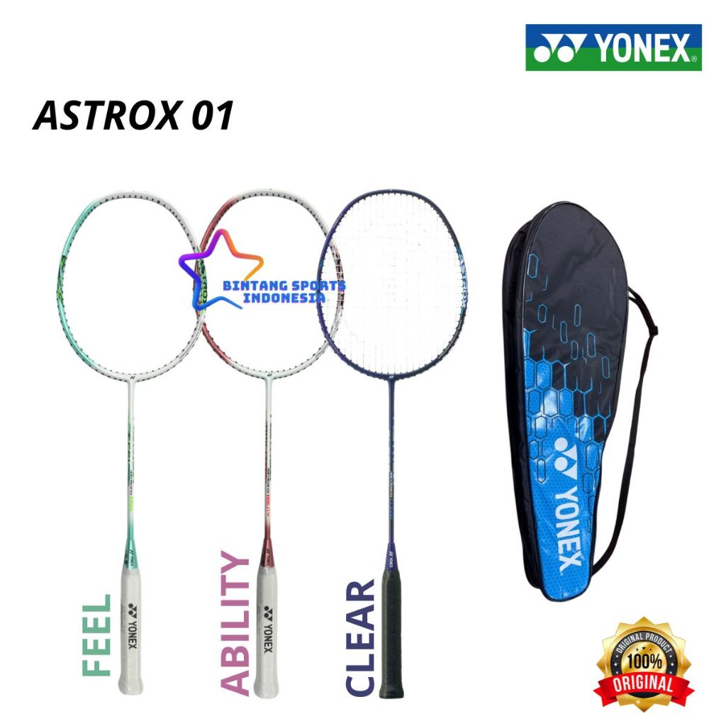 Jual RAKET YONEX BADMINTON BULUTANGKIS YONEX ASTROX 01 ASTROX 1 ORIGINAL | Shopee Indonesia