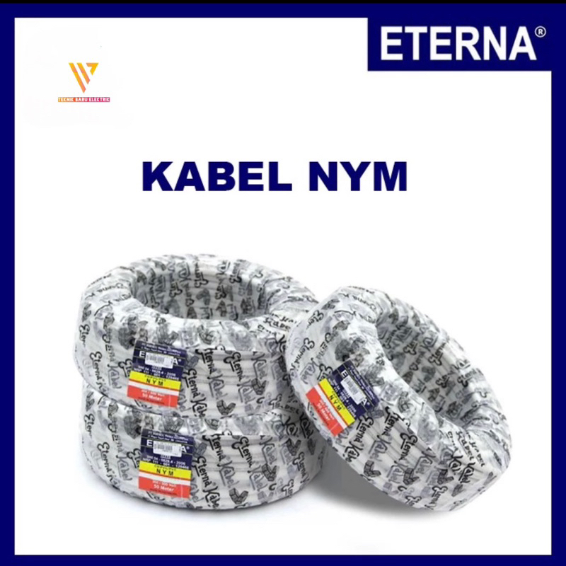 Jual KABEL NYM ETERNA 2X1,5 / 3X1,5 / 2X2,5 / 3X2,5 50M TEMBAGA SNI LMK ROL | Shopee Indonesia