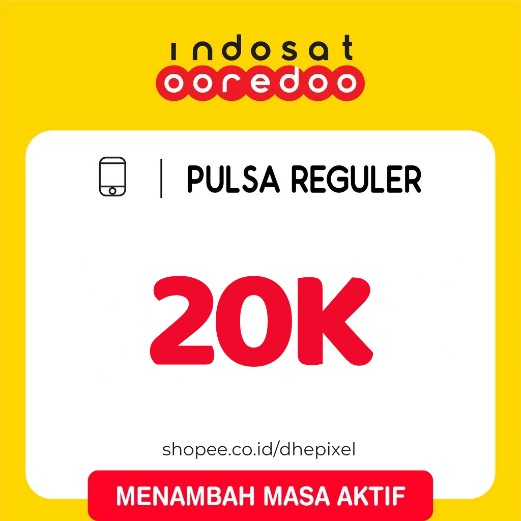 Jual Pulsa Indosat Ooredoo IM3 Elektrik Reguler Murah 20 RB MURAH ...
