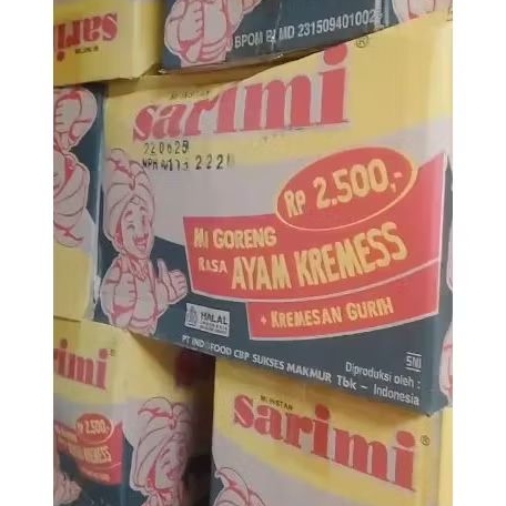 Jual SARIMI MIE KUAH & GORENG 1 DUS | Shopee Indonesia