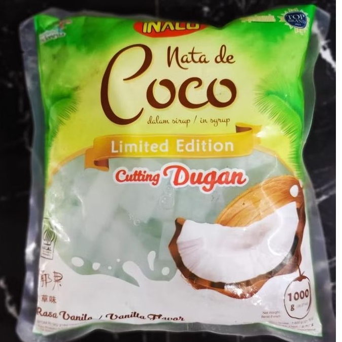 Jual INACO Nata De Coco Vanilla Uk 1kg | Shopee Indonesia