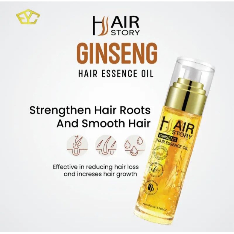 Jual HAIR -Gingseng hair essence oil/perawatan rambut rontok dan ...