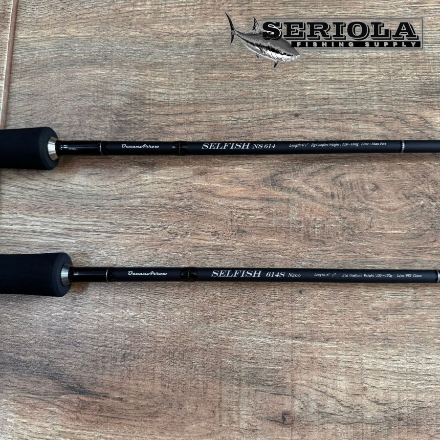 Jual JORAN ROD RIPPLE FISHER OCEAN ARROW SELFISH SPINNING NS 614 614S ...