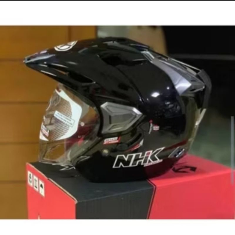 Jual HELM NHK PREDATOR CRYPTON SOLID FULL WARNA ORIGINAL | Shopee Indonesia