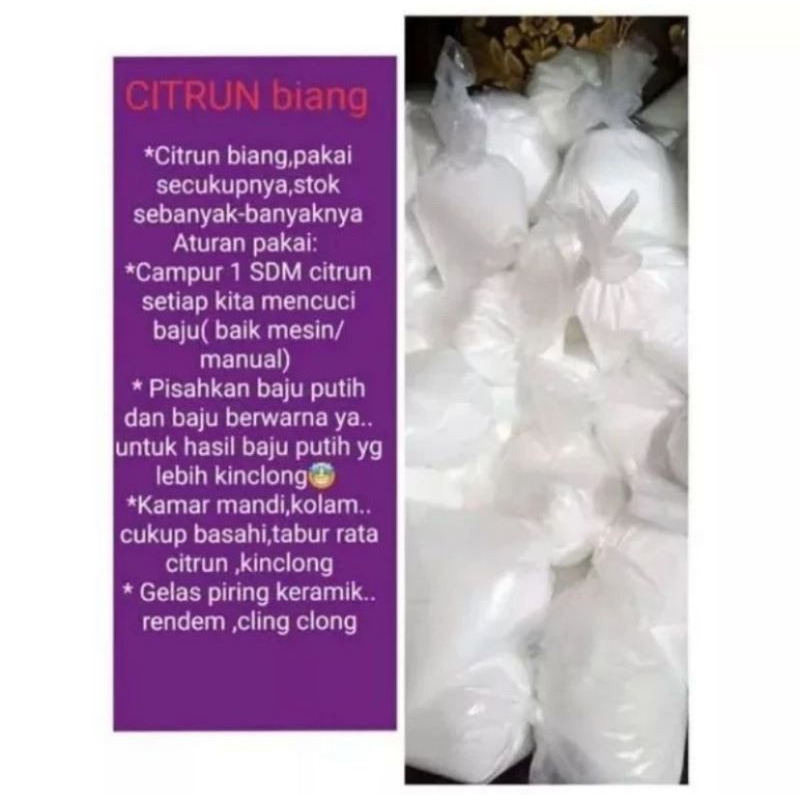 Jual Biang Citrun Pembersih Kamar Mandi,Kerak,Baju Kotor 250 gram ...