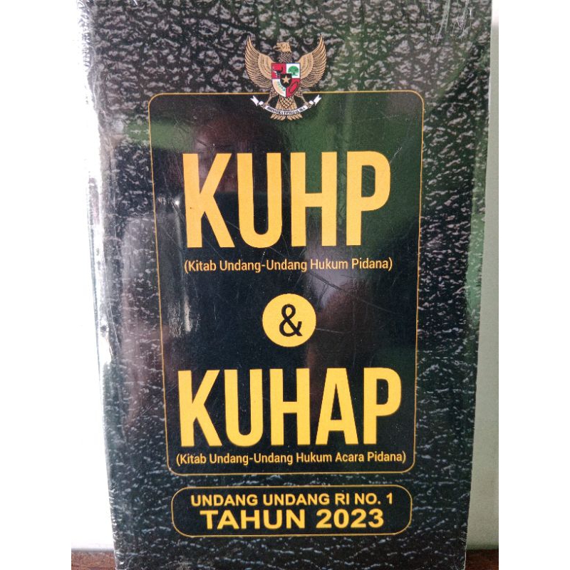 Jual KUHP & KUHAP Undang -Undang RI No:1 Tahun 2023 | Shopee Indonesia