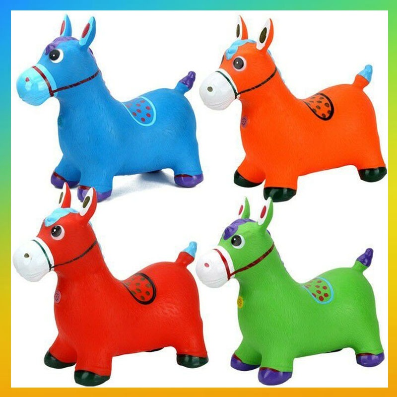 Jual Jumping Animal musik / Kuda Kudaan Karet / ada suara dan lampu ...