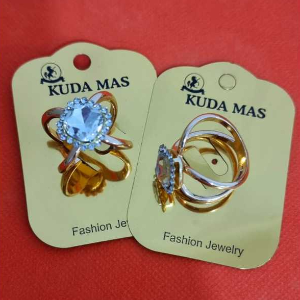 Jual RING HIJAB SIMPEL RING HIJAB ELEGAN RING HIJAB DIAMOND PERSEGI ...