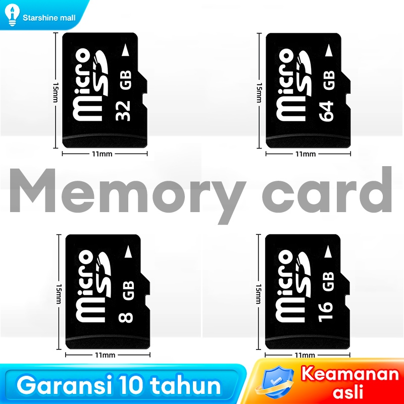 Jual micro sd 8GB/16GB/32GB/64GB 170MB/s memory card hp ori Kartu ...